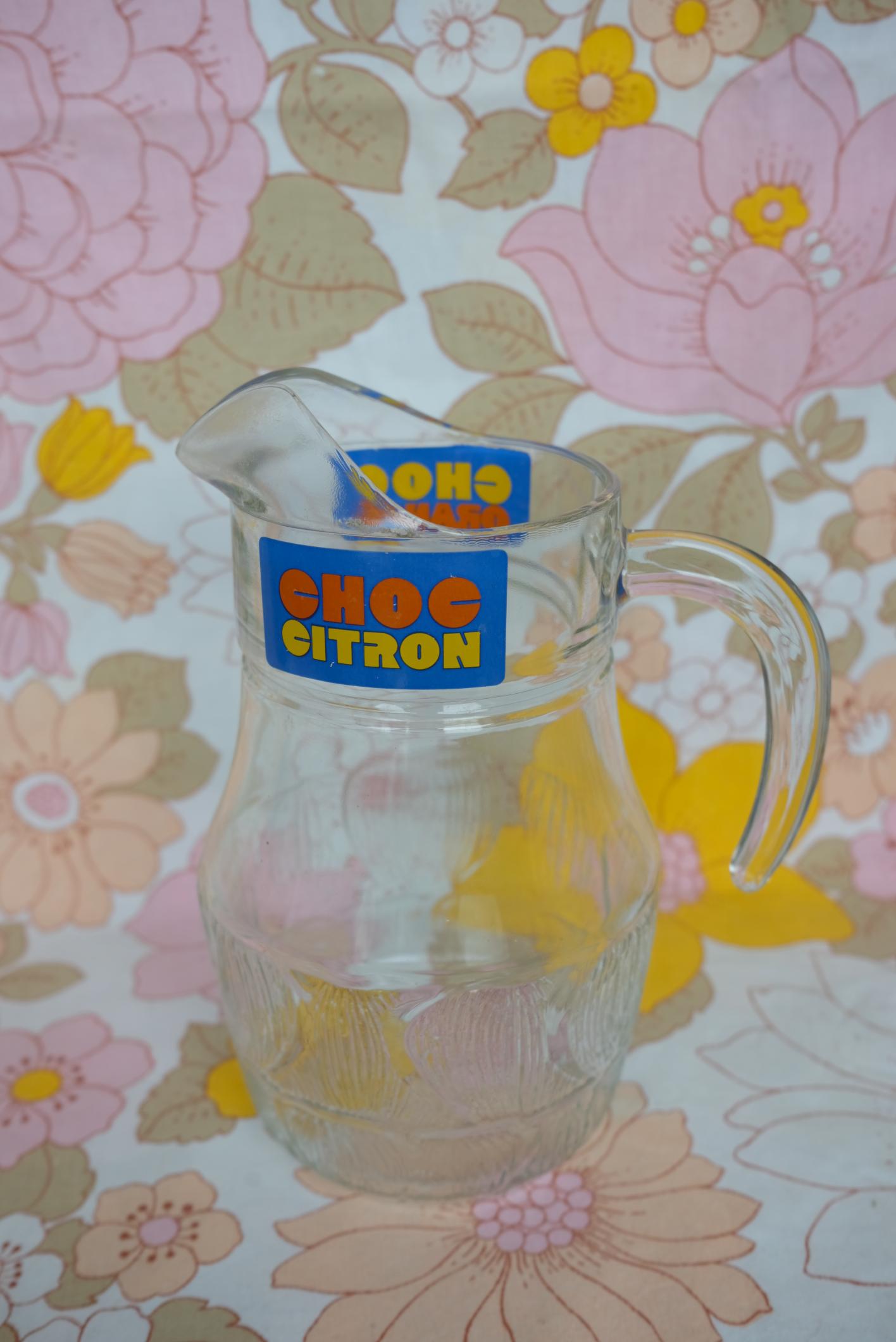 Pichet publicitaire choc orange – Pupuces Boutique